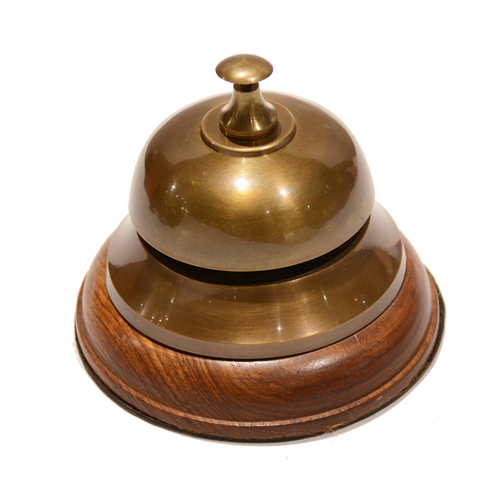 Колокольчик на деревянной подставке - купить в Fabian Smith в Москве, СПб и Краснодаре