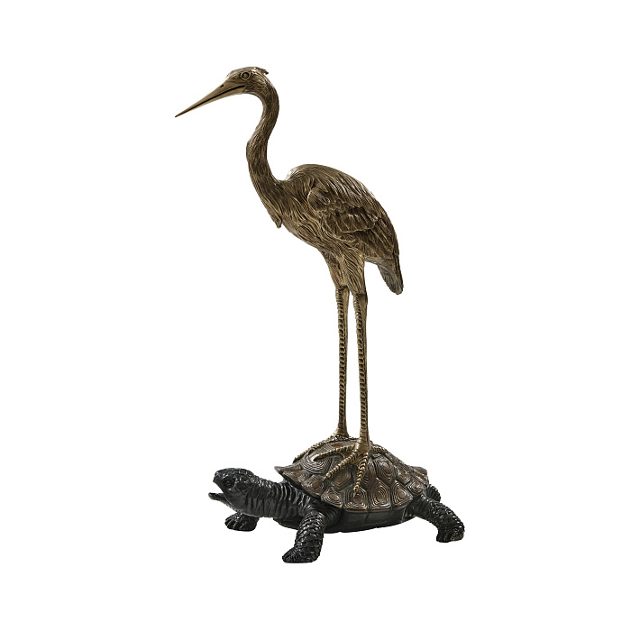 Статуэтка "Цапля и черепаха" - купить в Fabian Smith в Москве, СПб и Краснодаре