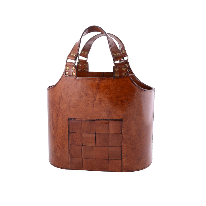 Корзина кожаная "Мертон" - купить в Fabian Smith в Москве, СПб и Краснодаре